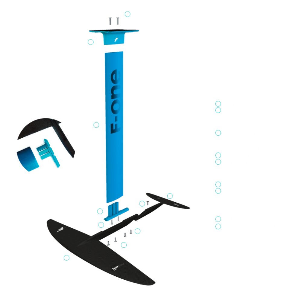 F-One PLANE SEVEN SEAS CARBON – Fluid.no