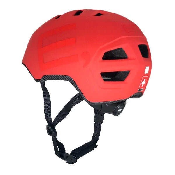 Ensis Double Shell hjelm Rød – Fluid.no